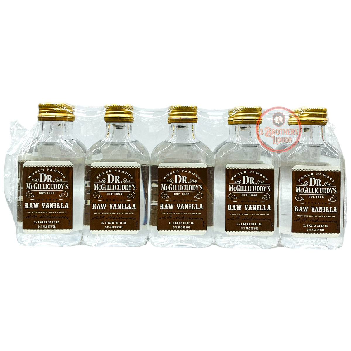 Dr. McGillicuddy’s Raw Vanilla Liqueur Mini Shots (10 Of 50ML ...