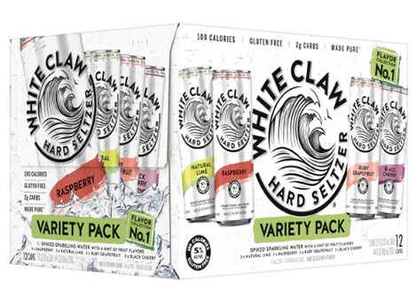 White Claw Hard Seltzer Variety Pack No.1 – 3brothersliquor