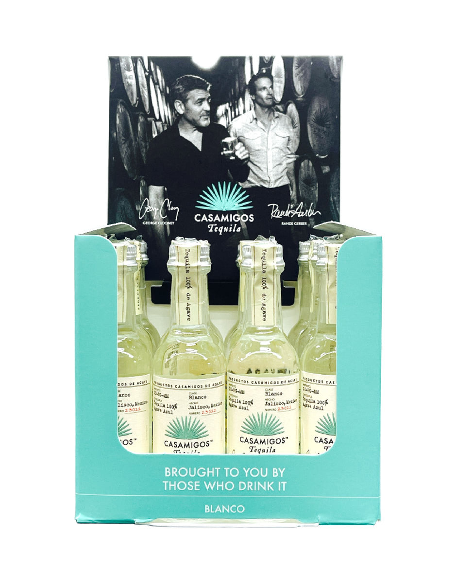 Casamigos Blanco Tequila (12 Of 50ML Miniature Shots) – 3brothersliquor