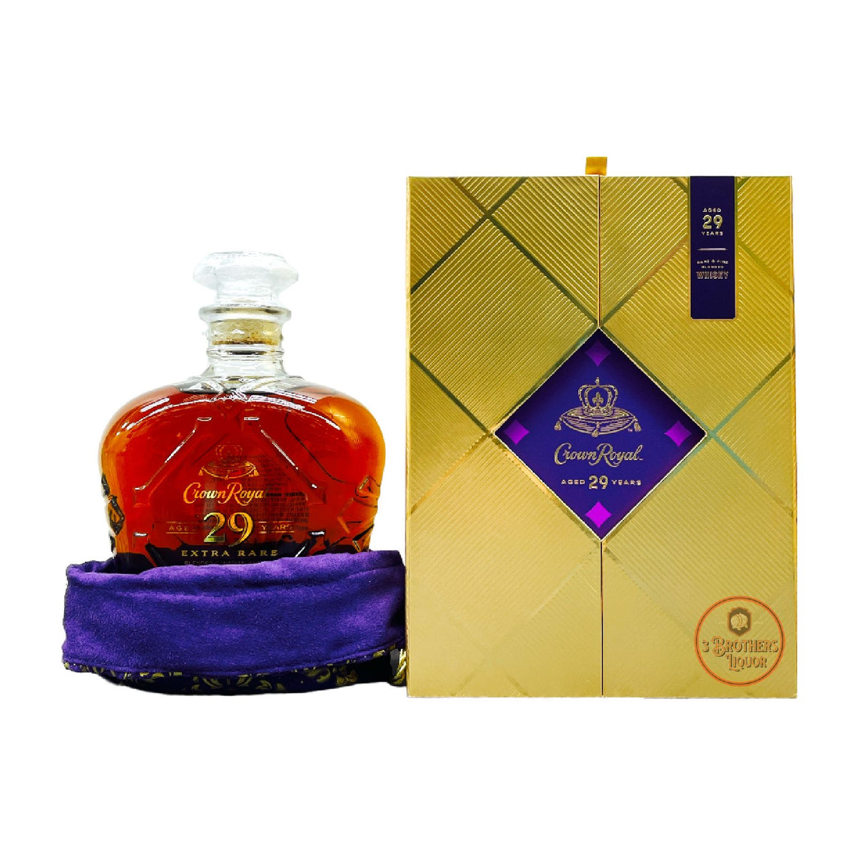Crown Royal Extra Rare Aged 29 Years Canadian Whisky W/ Box ...