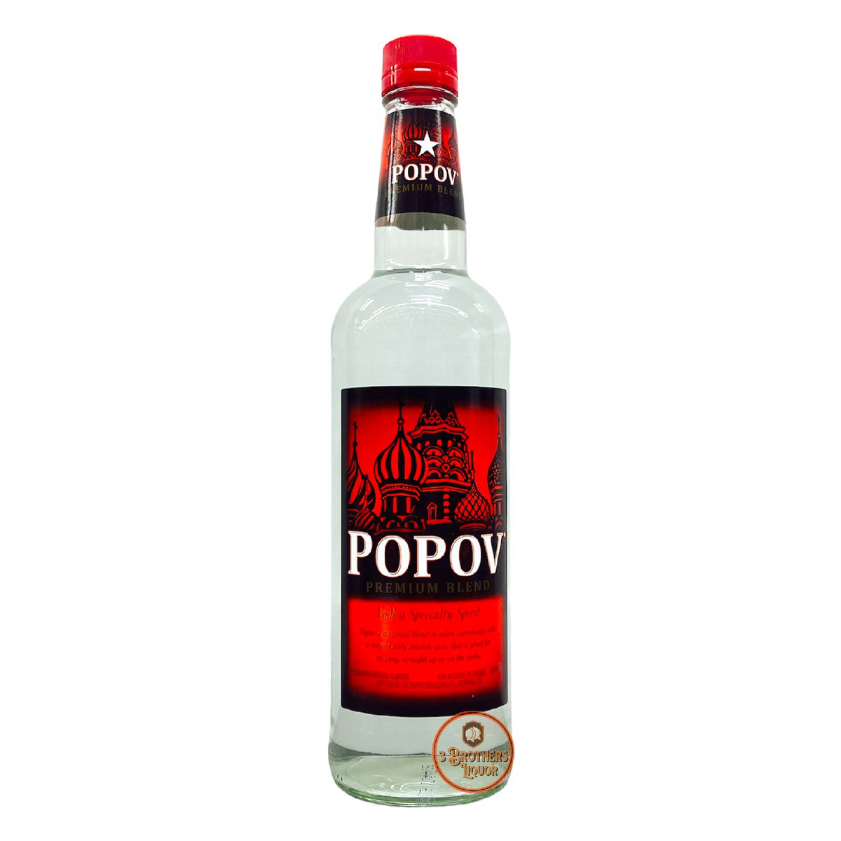 Popov Premium Blend Vodka – 3brothersliquor