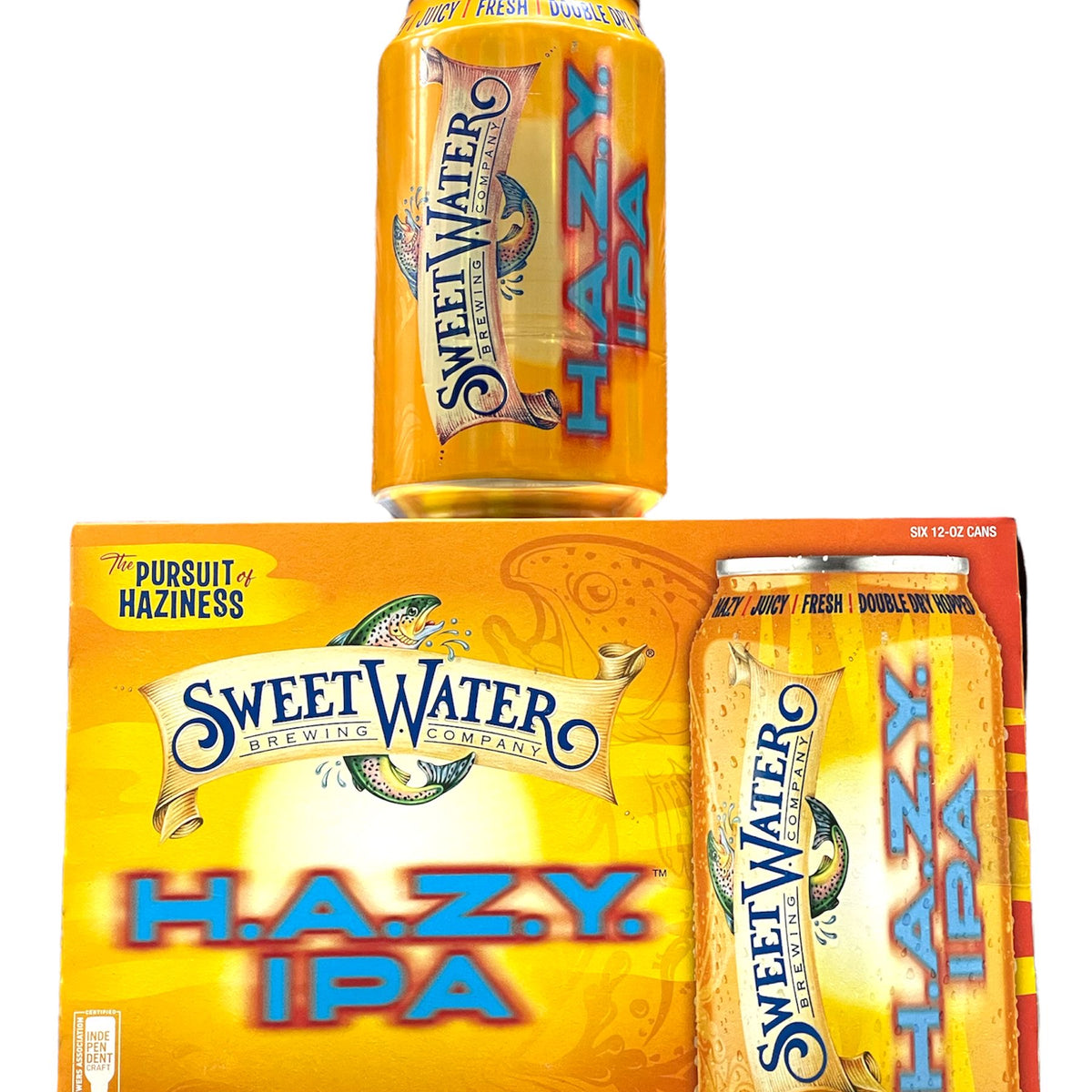 Sweet Water Brewing The Pursuit Of Haziness Hazy IPA (6PK 12oz ...