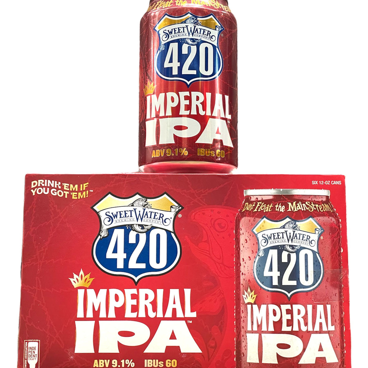 Sweetwater 420 Imperial IPA (6PK 12oz Cans) – 3brothersliquor