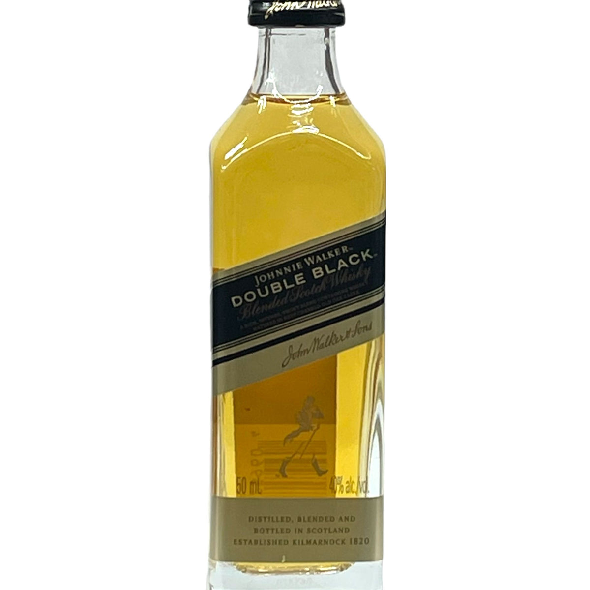 Johnnie Walker Double Black Blended Scotch Whisky Shot (50ML ...