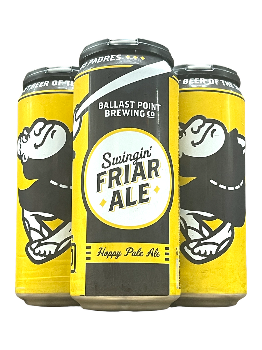 Ballat Point Brewing Swingin' Friar Ale Happy Pale Ale (6PK Cans ...