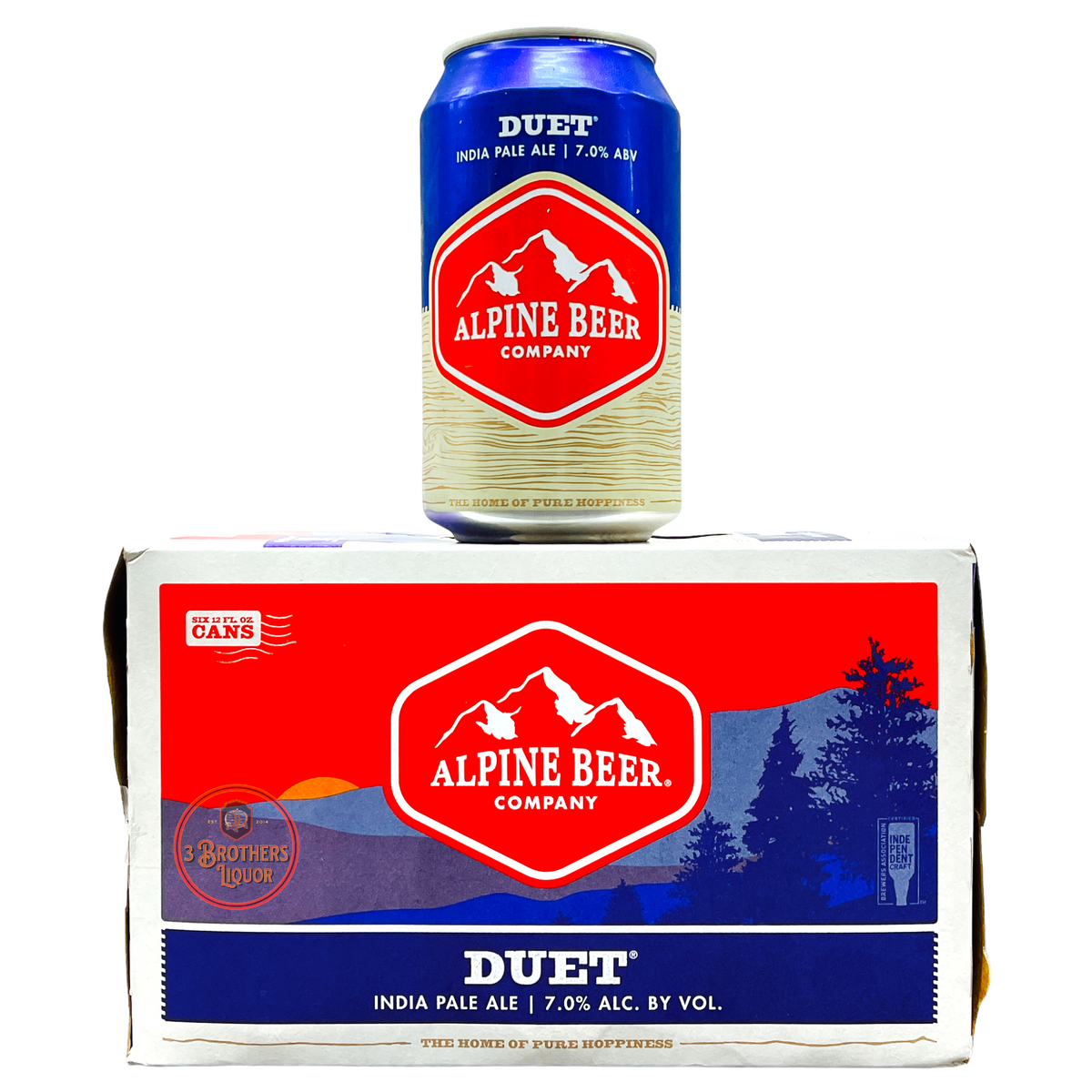 Alpine Beer Company Duet IPA 6Pk Cans – 3brothersliquor