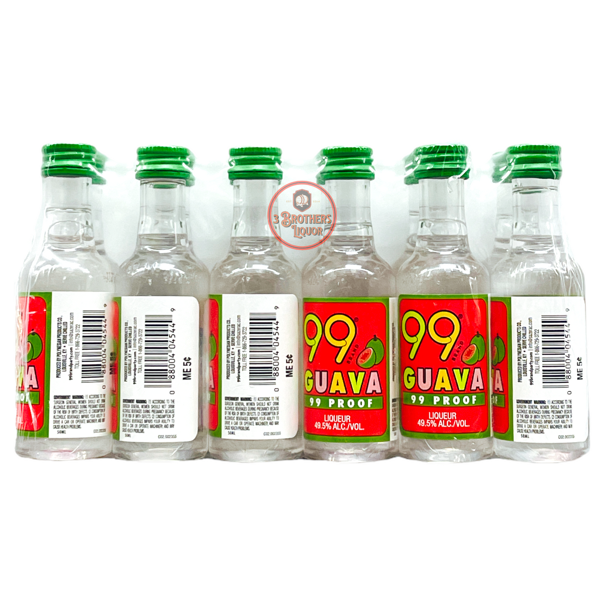 99 Brand Proof Guava Liqueur 50ML Shots – 3brothersliquor