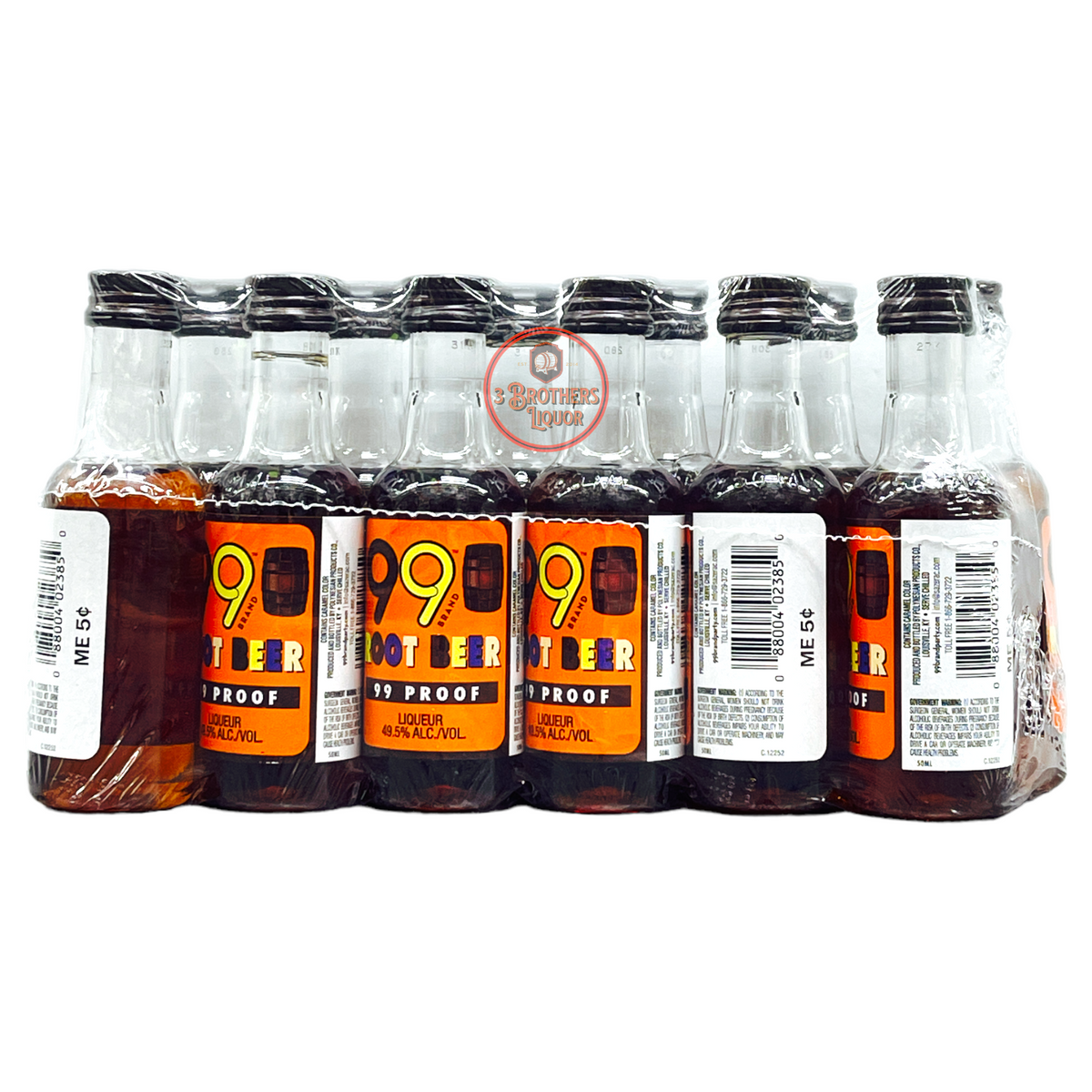 99 Brand Proof Root Beer Liqueur 50ML Shots – 3brothersliquor
