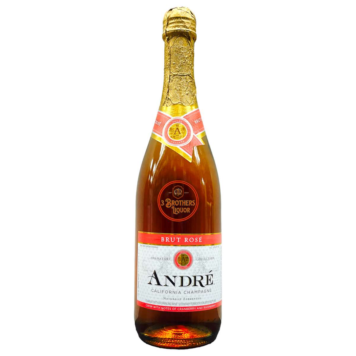 Andre Brut Rose Sparkling Champagne – 3brothersliquor