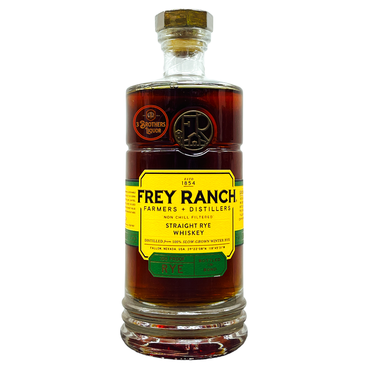 Frey Ranch Straight Rye Bottled In Bond Whiskey – 3brothersliquor