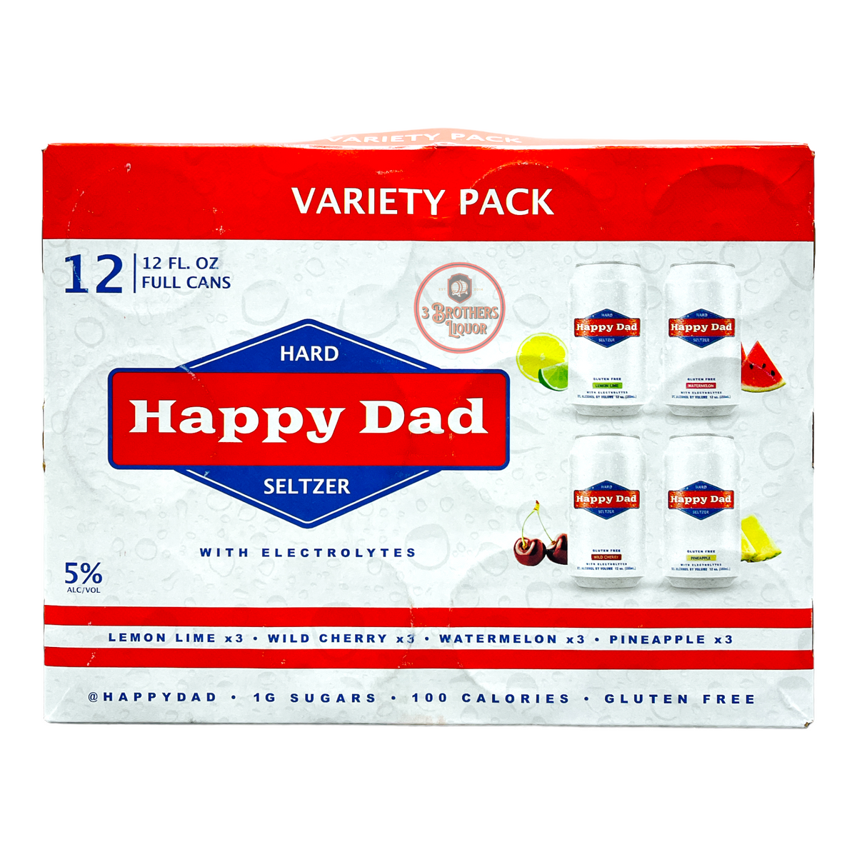 Happy Dad Seltzer Variety Pack By Kyle Forgeard – 3brothersliquor