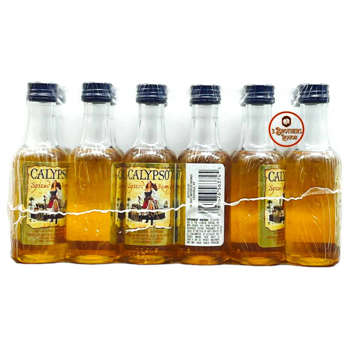 Calypso Spiced Rum Miniature Shots (12 Of 50ML) – 3brothersliquor