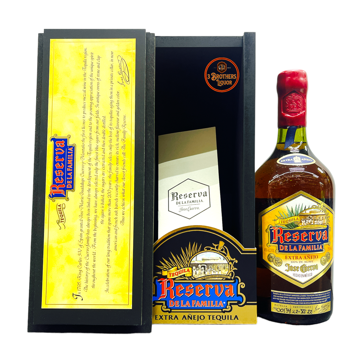 Jose Cuervo Reserva De La Familia Extra Anejo Tequila W/ Gift Box ...