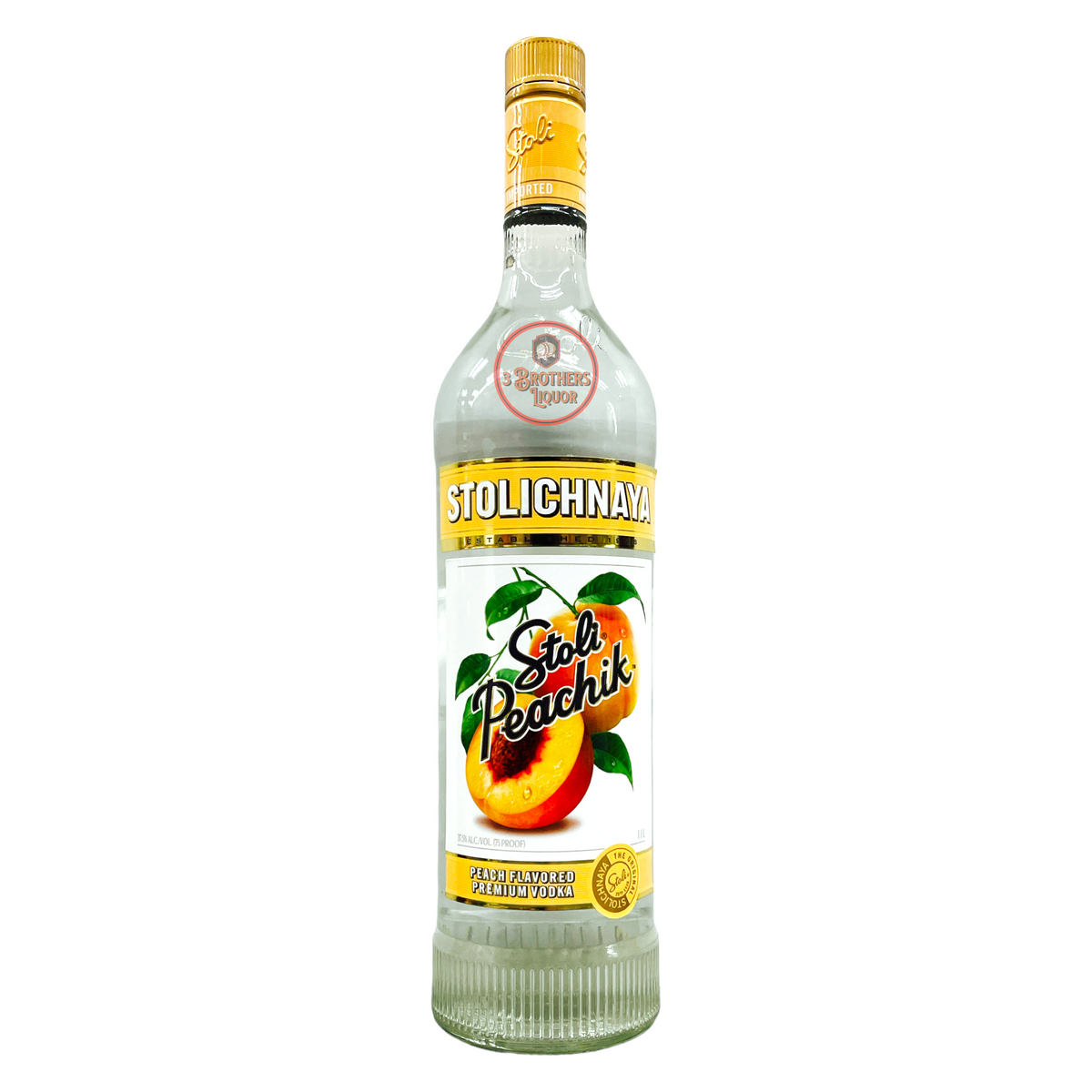 Stolichnaya Stoli Peach Flavoured Vodka – 3brothersliquor