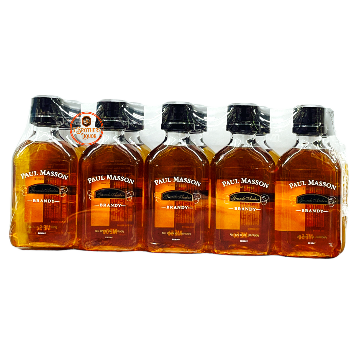 Paul Masson Brandy Miniature Shots (10 Of 50ML) – 3brothersliquor