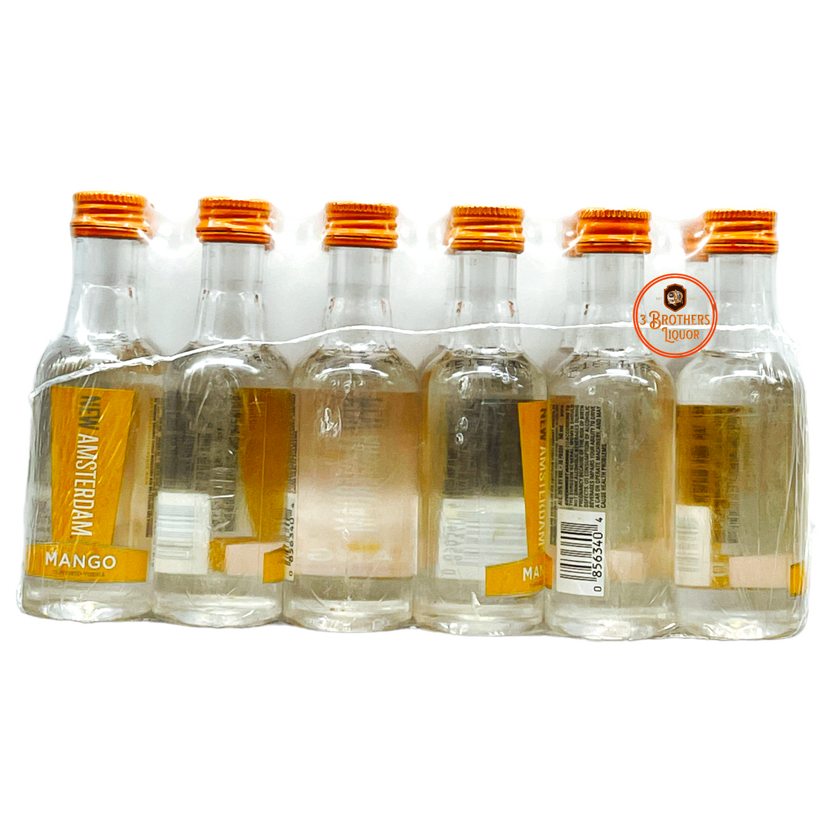 New Amsterdam Mango Vodka Miniature Shots (12 Of 50ML) – 3brothersliquor