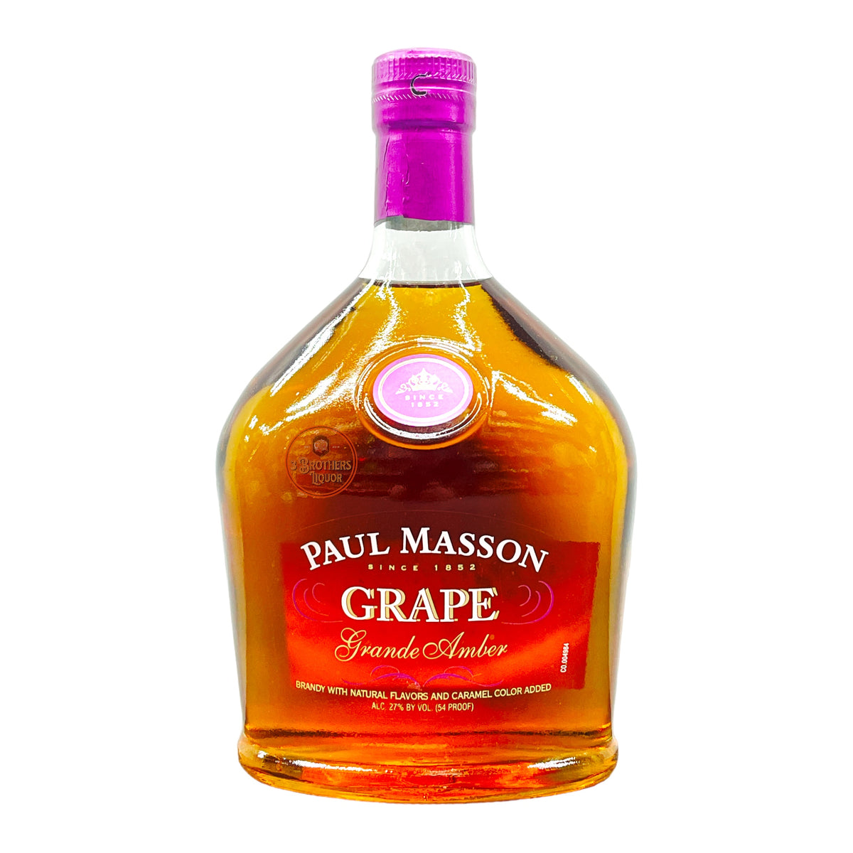 Paul masson Grape Grande Amber Flavoured Brandy – 3brothersliquor