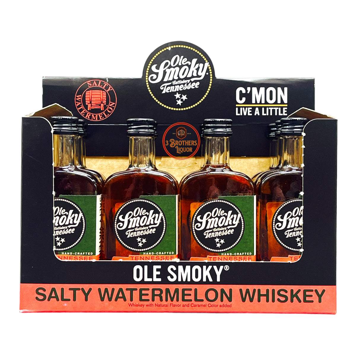 Ole Smoky Tennessee Salty Watermelon Whiskey Miniature Shots (12 Of 50 ...