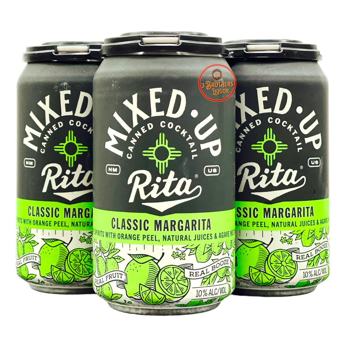Mixed Up Rita Classic Margarita 4Pk Canned Cocktails – 3brothersliquor