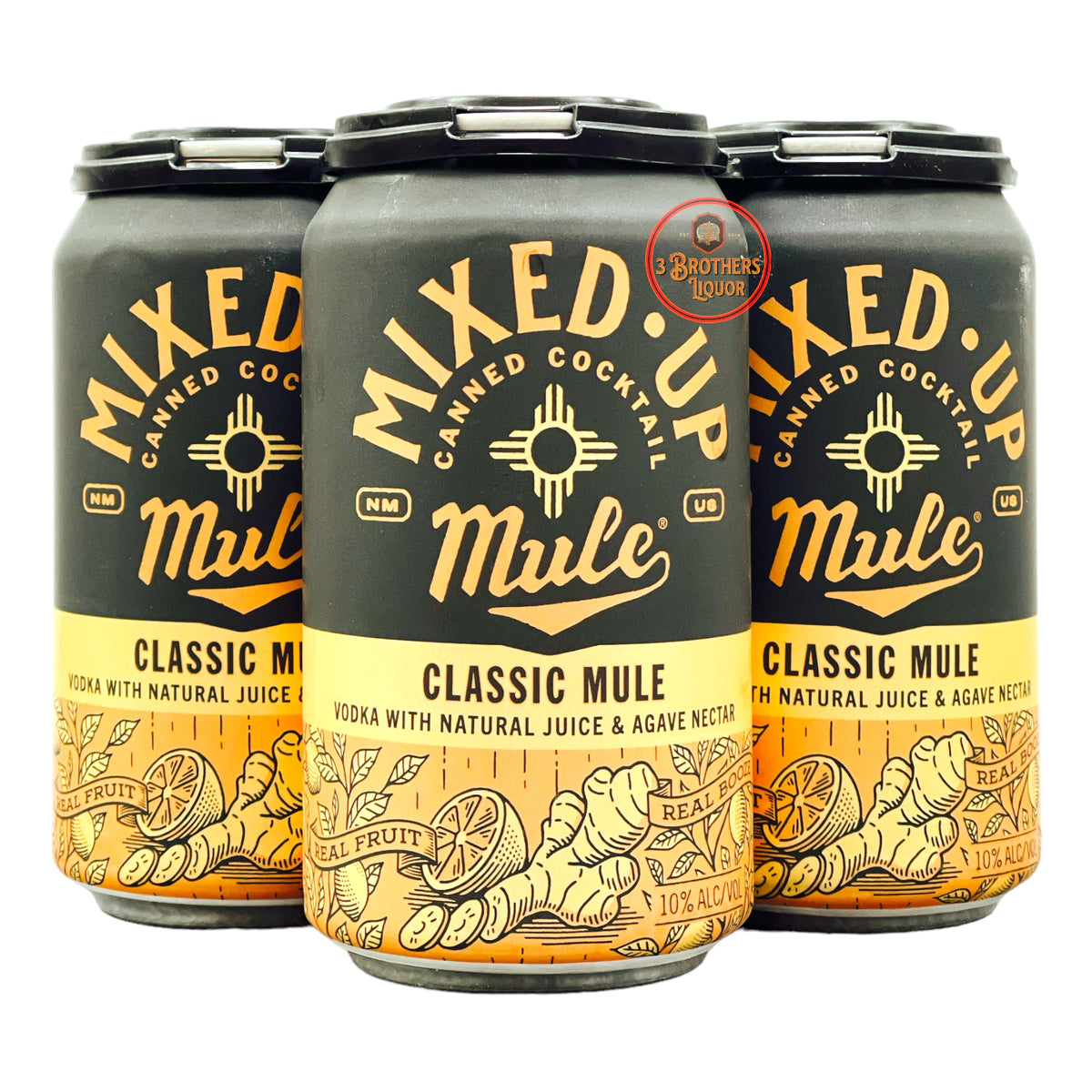 Mixed Up Mule Classic Mule 4Pk Canned Cocktails – 3brothersliquor