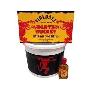 Fireball Cinnamon Whisky Party Bucket 20 50ml Btls – 3brothersliquor