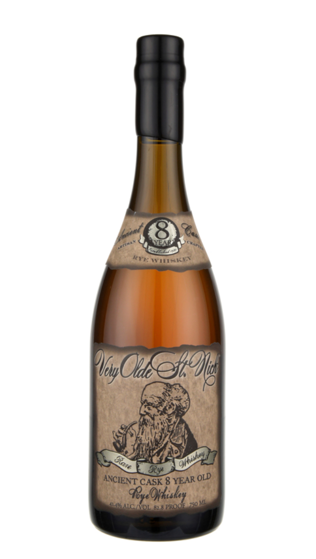Very Olde St. Nick 8yr Ancient Cask Rye Whiskey – 3brothersliquor