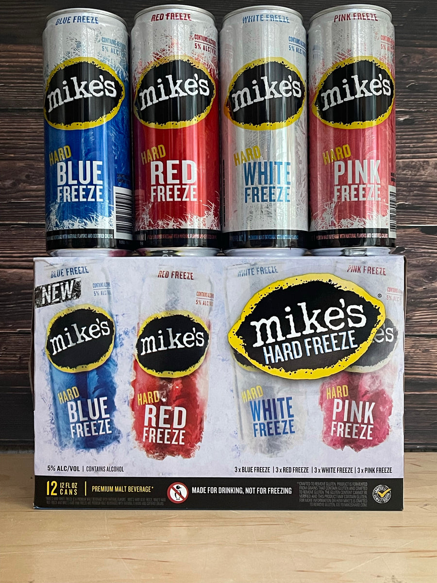 Mike's Hard Hard Freeze Malt Beverages 12PK Variety Pack (2022 Release ...