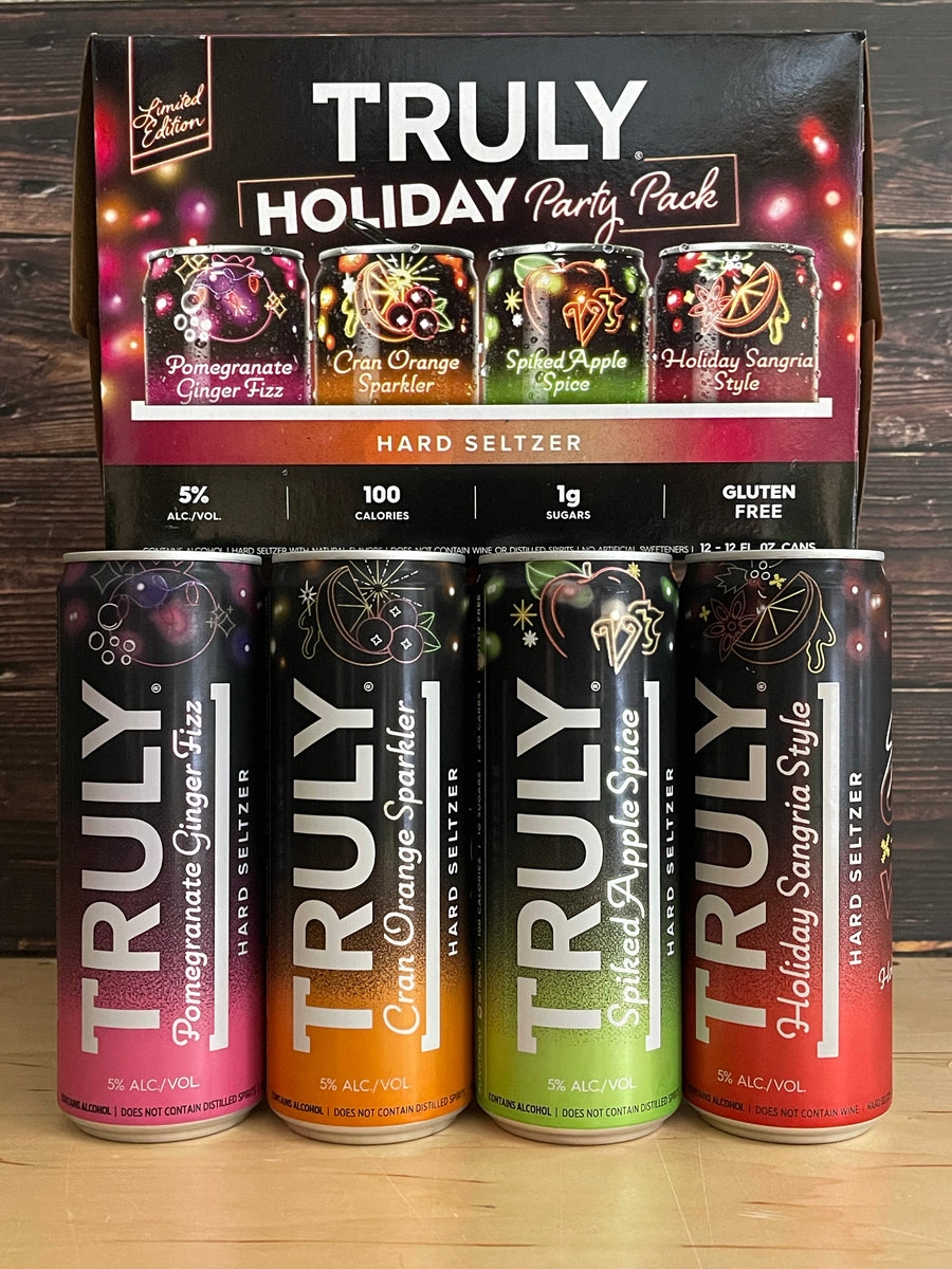 Truly Holiday Party Pack 12-PK Variety Pack (2021 Limited Edition ...
