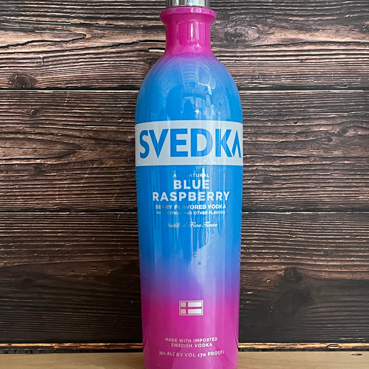 Svedka Blue Raspberry Berry Flavoured Swedish Vodka – 3brothersliquor