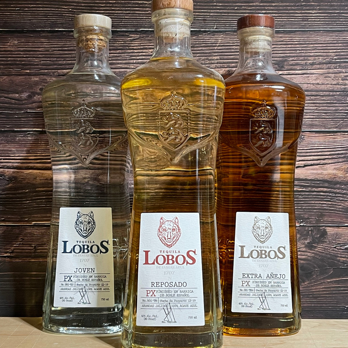 Lobos 1707 De Sangre Azul Tequila Bundle By LeBron James (Blanco, Repo ...