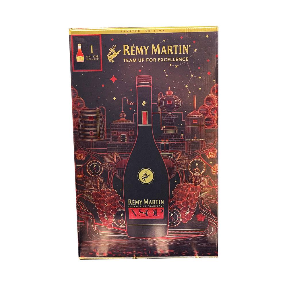Remy Martin "V.S.O.P" Cognac W/ Remy Martin 1738 Shot Gift Set ...